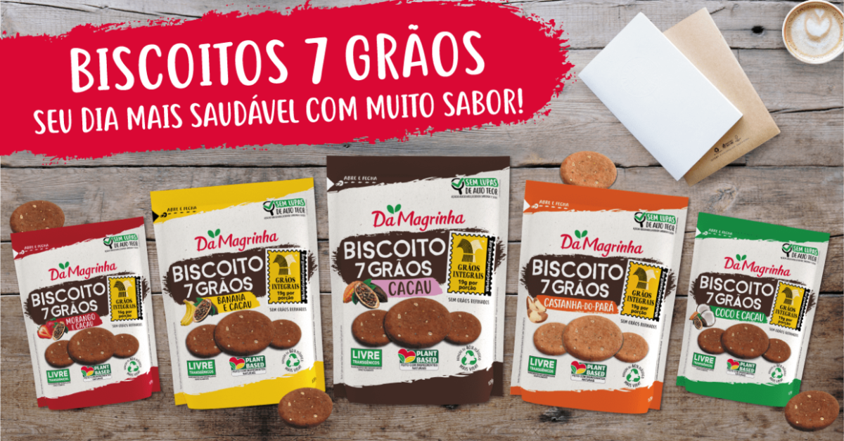 Biscoitos 7 grãos, seu dia mais saudável com muito sabor! - Da Magrinha ...